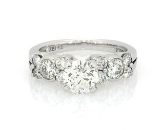 Previously Owned Diamond Ring 2-1/6 ct tw 18K White Gold | Jared