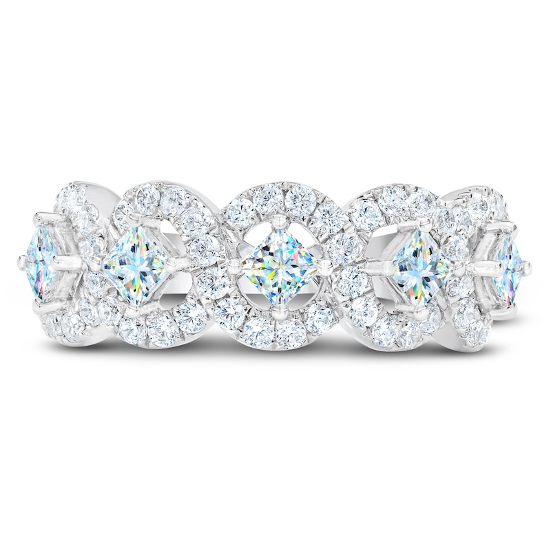 Previously Owned THE LEO First Light Diamond Anniversary Band 1-1/4 ct ...