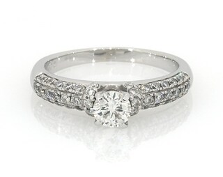 Previously Owned Diamond Engagement Ring 1 ct tw 14K White Gold | Jared