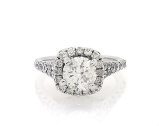 Previously Owned Diamond Engagement Ring 1-1/3 ct tw 14K White Gold | Jared