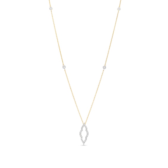Kallati Diamond Necklace 1/3 ct tw Round 14K Yellow Gold | Jared