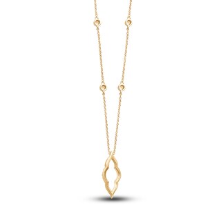 Kallati Diamond Necklace 1/3 ct tw Round 14K Yellow Gold | Jared