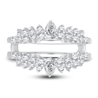 Diamond Enhancer Ring 1 ct tw Round 14K White Gold | Jared