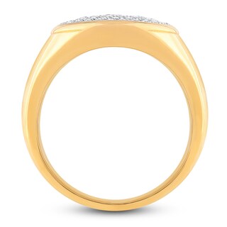 Men's Diamond Ring 1/2 ct tw Round 14K Yellow Gold | Jared