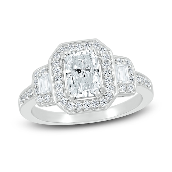 Lab-Created Sapphire Ring Sterling Silver | Jared