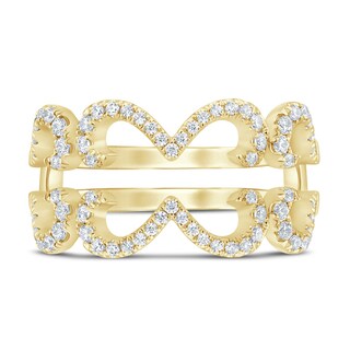 Diamond Lace Enhancer Band 3/8 ct tw Round 14K Yellow Gold | Jared