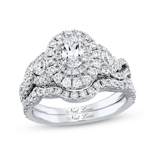 Neil Lane Bridal Set 1-1/2 ct tw Diamonds 14K White Gold | Jared