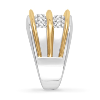 Men's Diamond Engagement Ring 2 ct tw 14K Two-Tone Gold | Jared