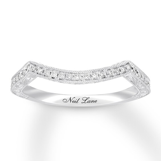 Neil Lane Wedding Band 1/8 carat tw Diamonds 14K White Gold | Jared