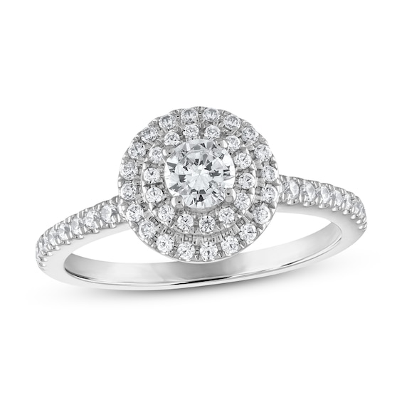 Diamond Engagement Ring 5/8 ct tw Round 14K White Gold | Jared