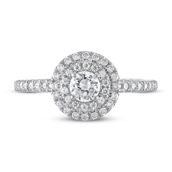 Diamond Engagement Ring 5/8 ct tw Round 14K White Gold | Jared