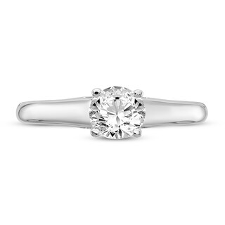 Diamond Solitaire Engagement Ring 3/4 ct tw Round 14K White Gold | Jared