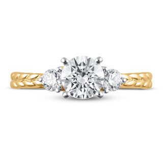 Diamond Engagement Ring 1-1/5 ct tw Round 14K Yellow Gold | Jared