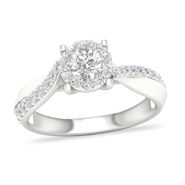 Shop Round Cut Engagement Rings | Jared
